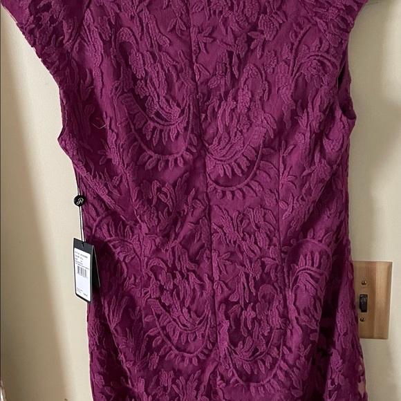 Adrianna Papell | Dresses | Cranberry Colored Dress | Poshmark